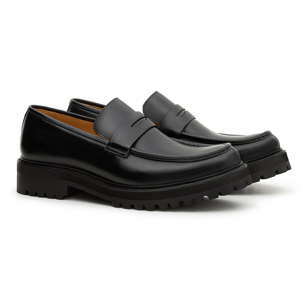 Sapato Masculino Loafer Dolfi Preto | LOUIE