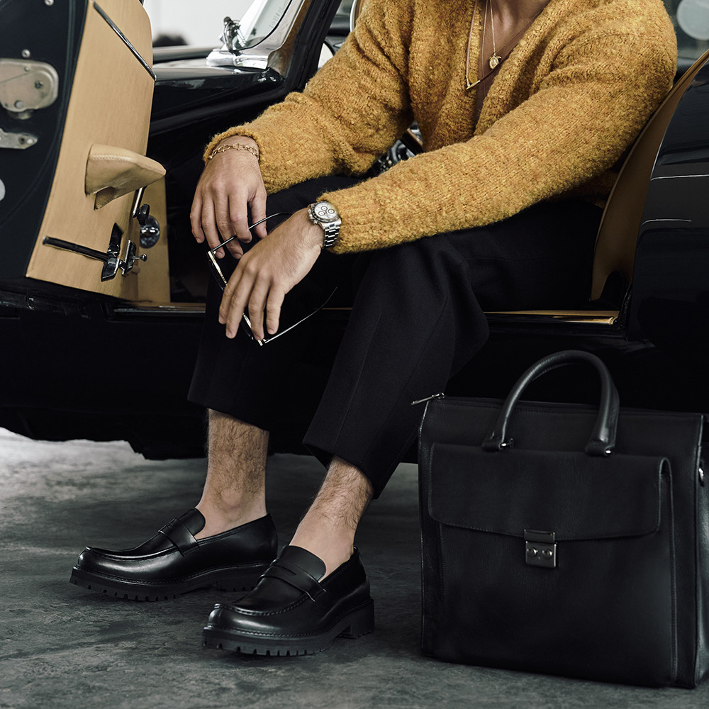 Sapato Masculino Loafer Dolfi Preto | LOUIE