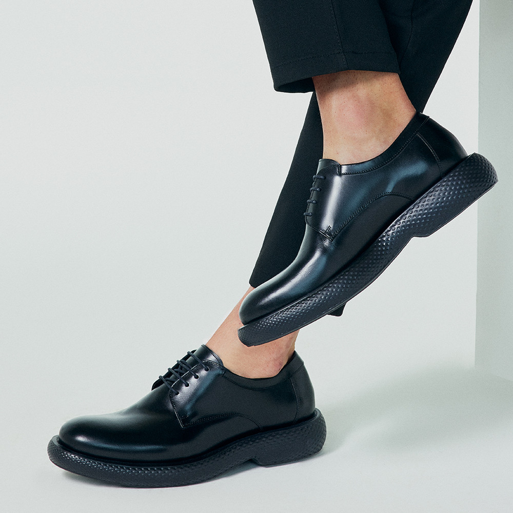 Sapato Masculino Derby Lewis Preto | LOUIE