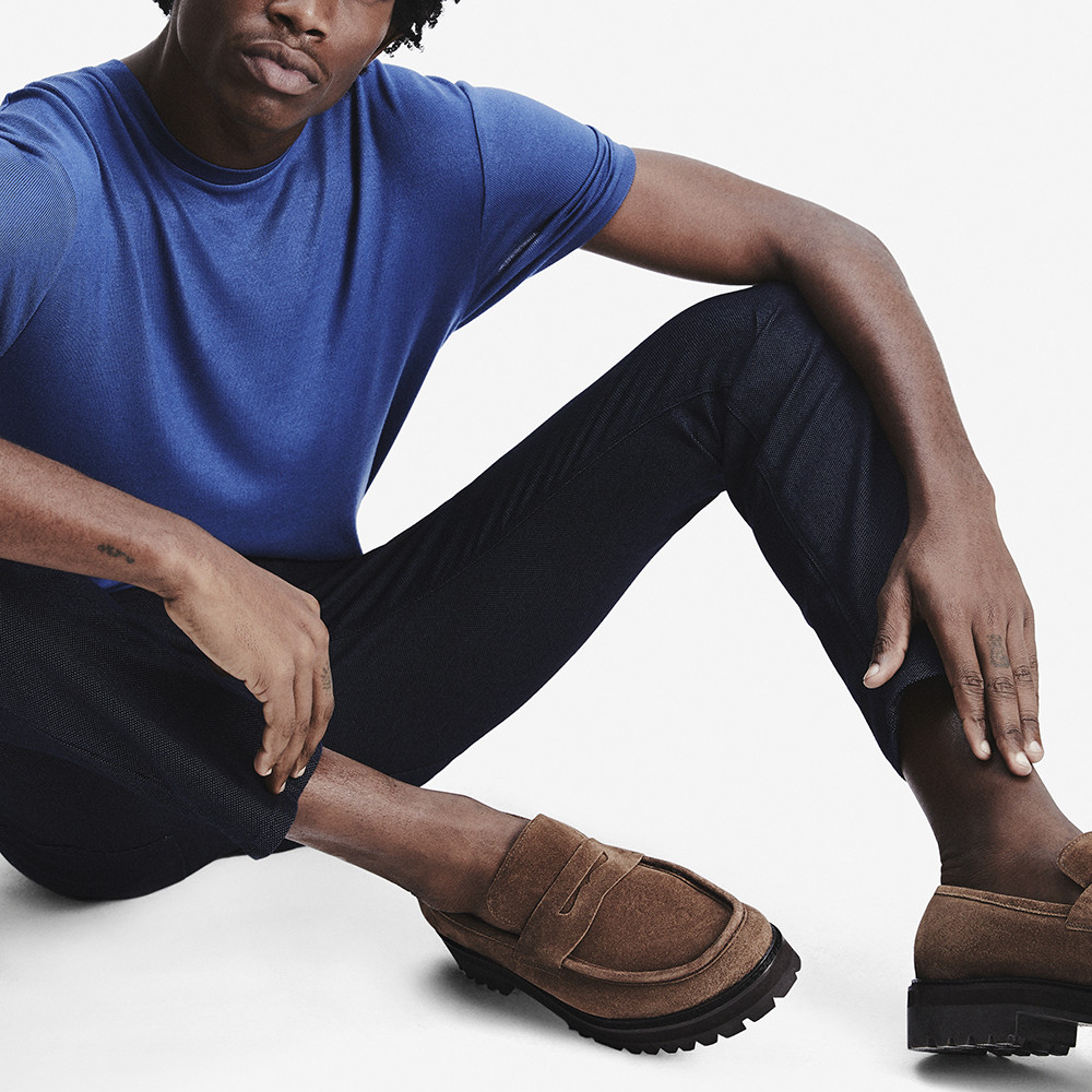 Sapato Masculino Loafer Dolfi Camurça | LOUIE