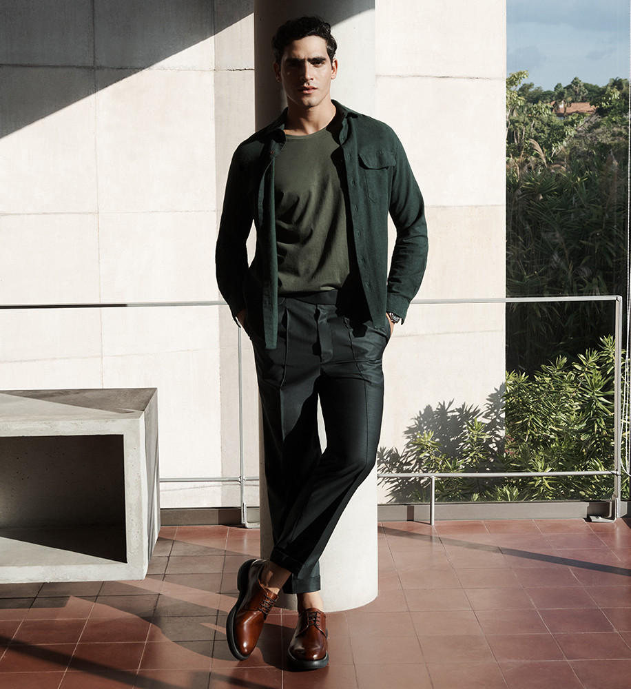 Sapato Masculino Derby Lewis Whisky | LOUIE